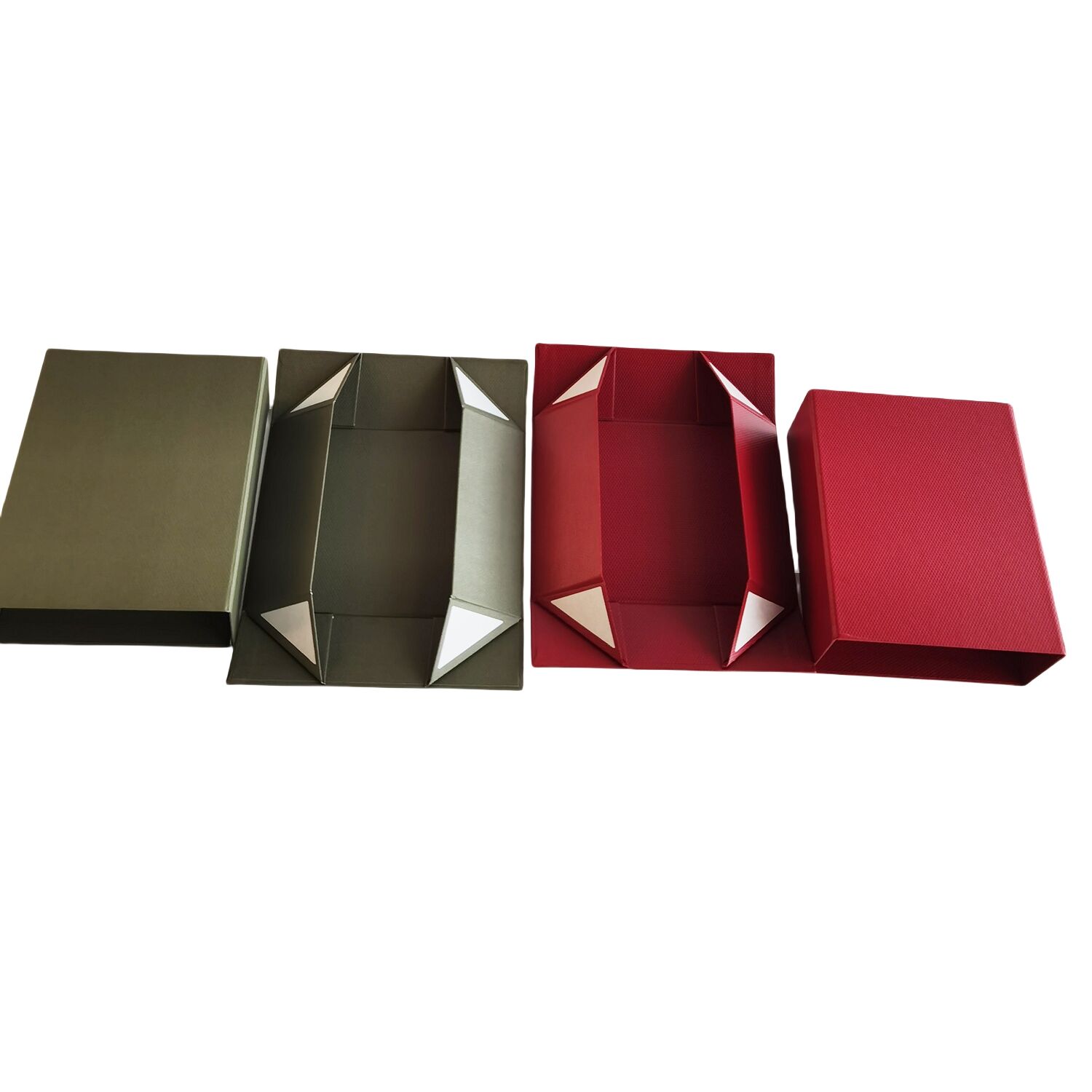 Customized Folding Drawer Box Gift Packaging Box Silk Scarf Tie Box ...