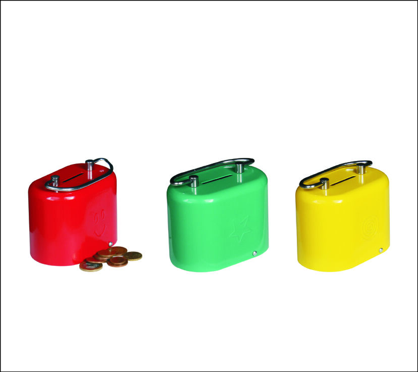 High Quality Small Metal Safe Coin Money Box With Simple Lock As Gift ...