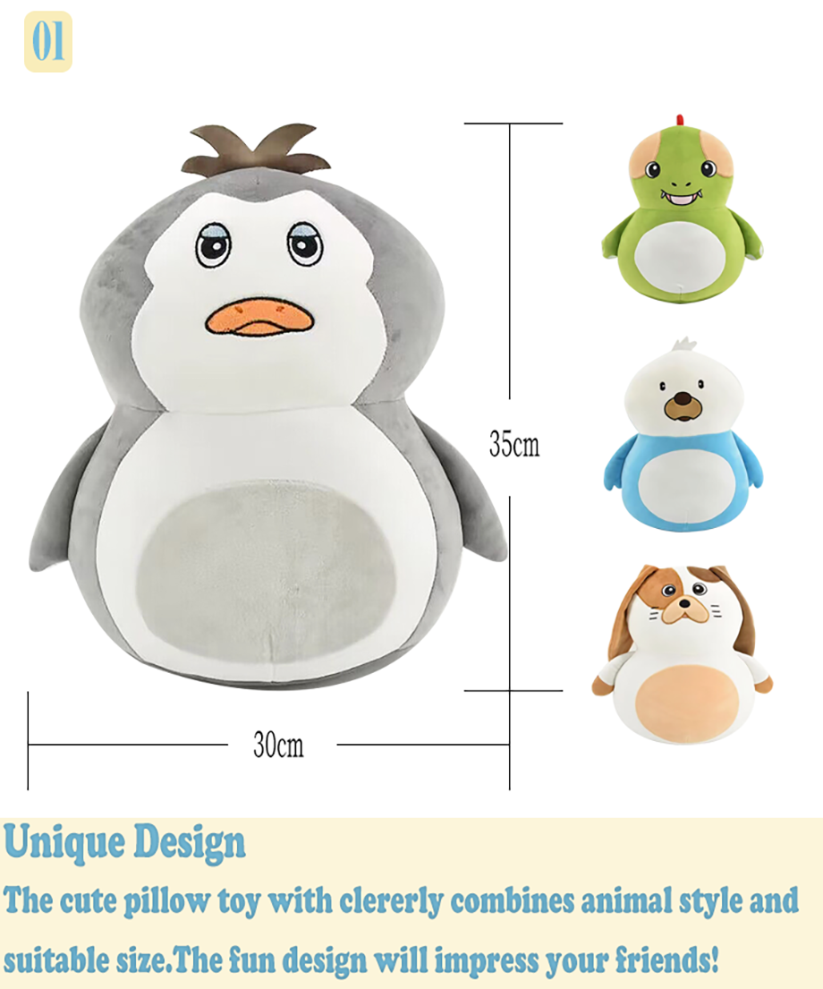 Custom Unique Design Soft Stuffed Animal Plush Pillow Toys - Expore ...