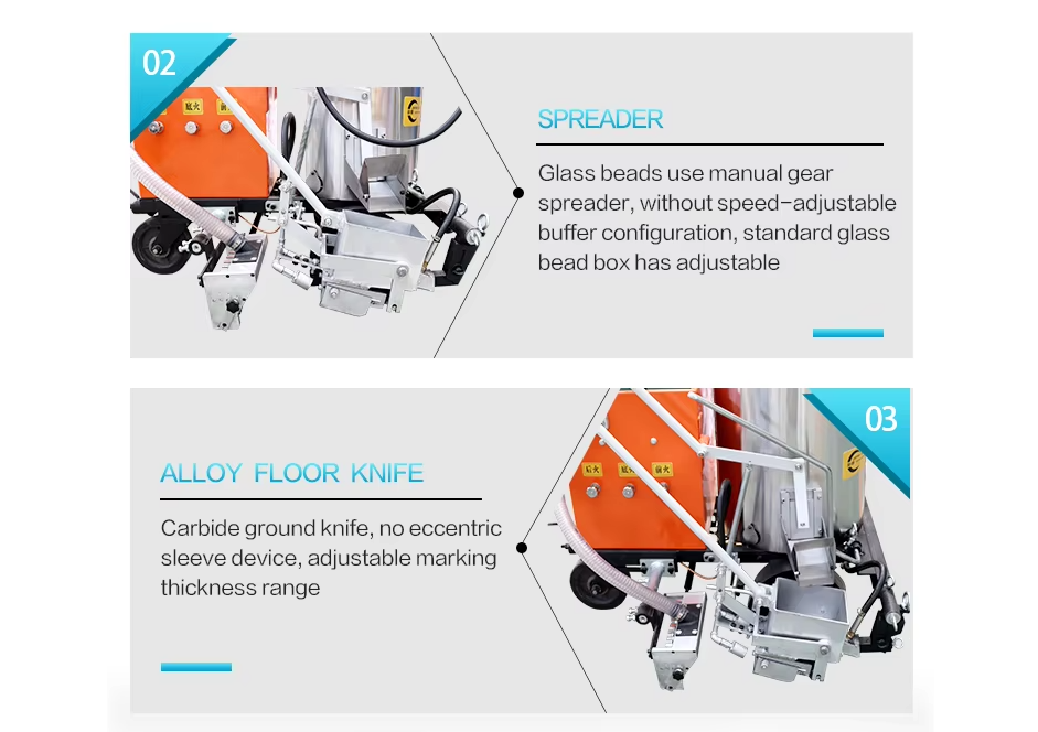 Manual Thermoplastic Road Marking Machine, Road Marking Machine, Road ...