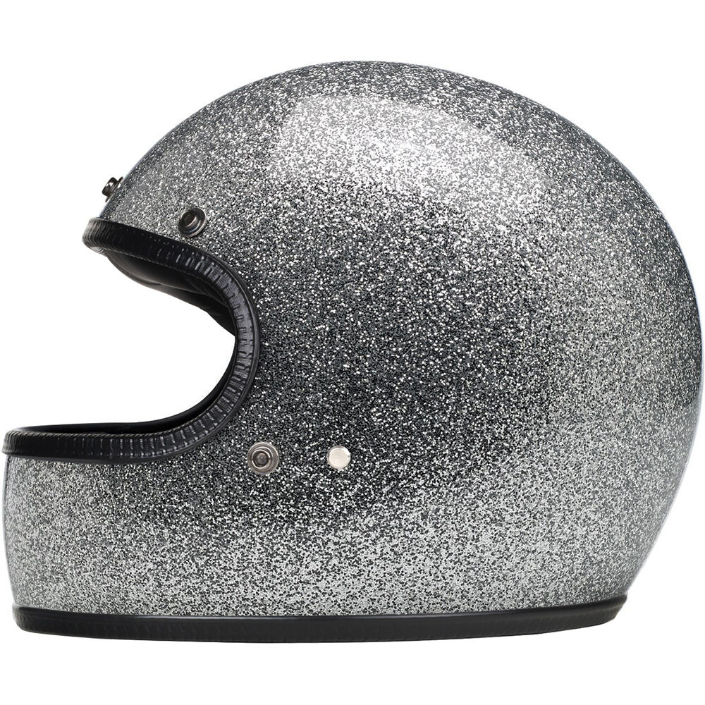 Super Metal Flake Vintage Full Face Helmet Casco With Dot,ce ...
