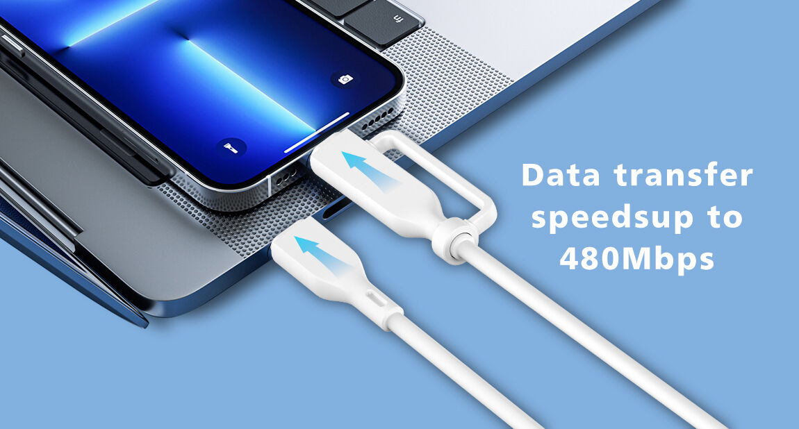 2 In 1 Pd Max 60w Fast Charing Cable Compatibility 20w Type C Charging ...