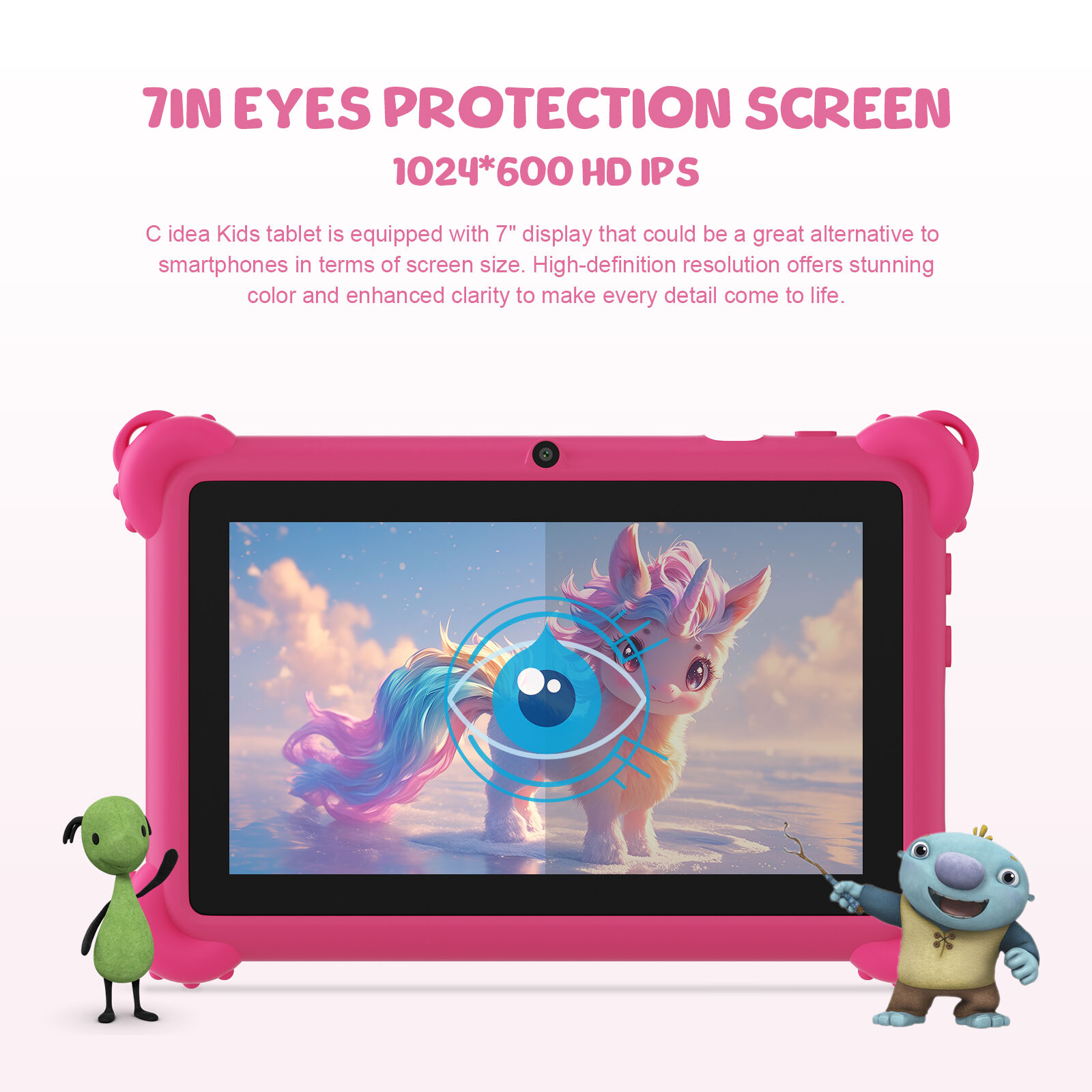 C Idea China Oem 7 Inch Kids Tablet 512gb Tf Android Tablet Pc With ...