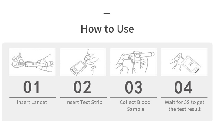 Ut-g-427-b/425 Factory Price High Quality Smart Blood Glucose Meter ...