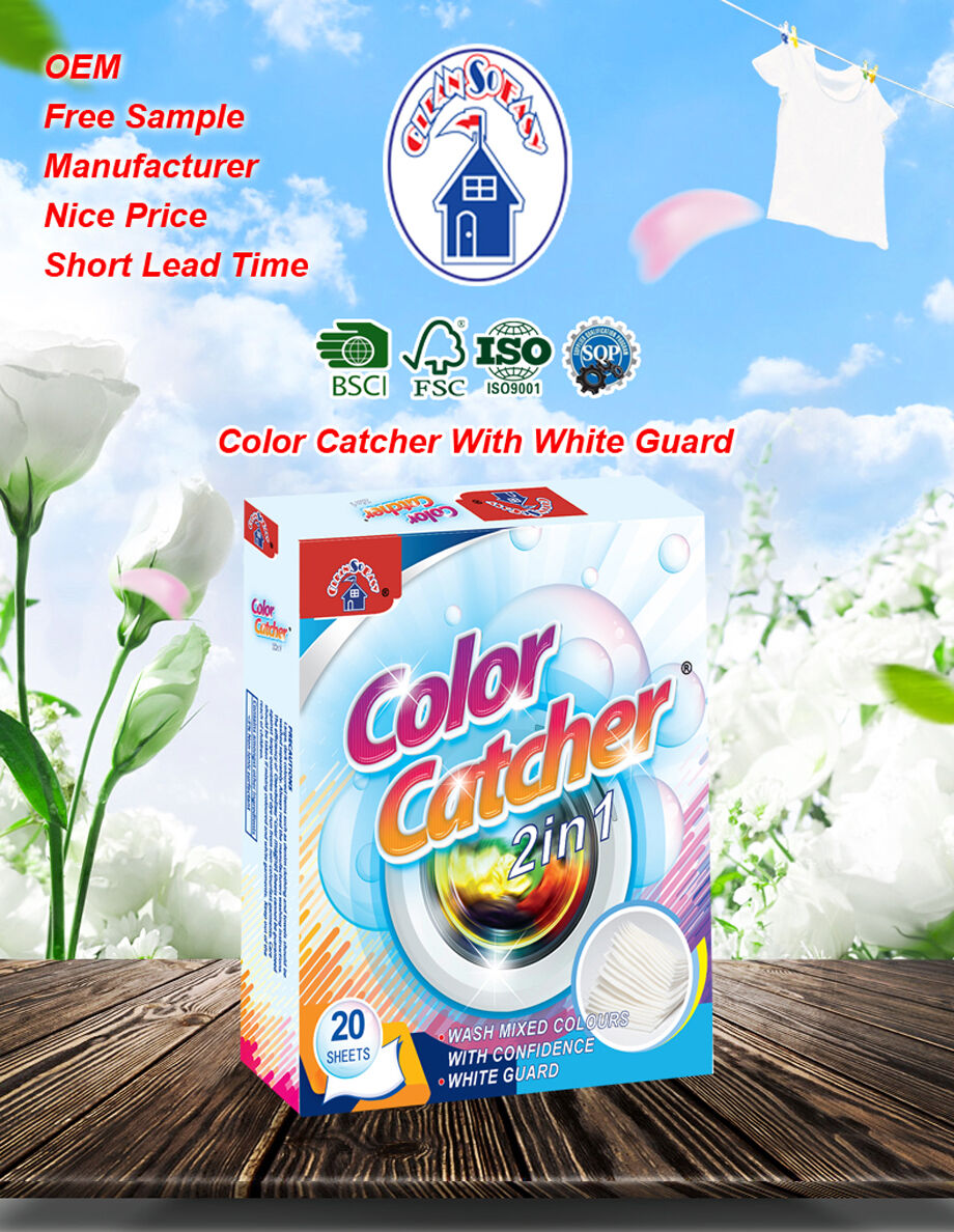 Manufacturer Color Catcher Two In One Bleach Efficient Laundry Products ...