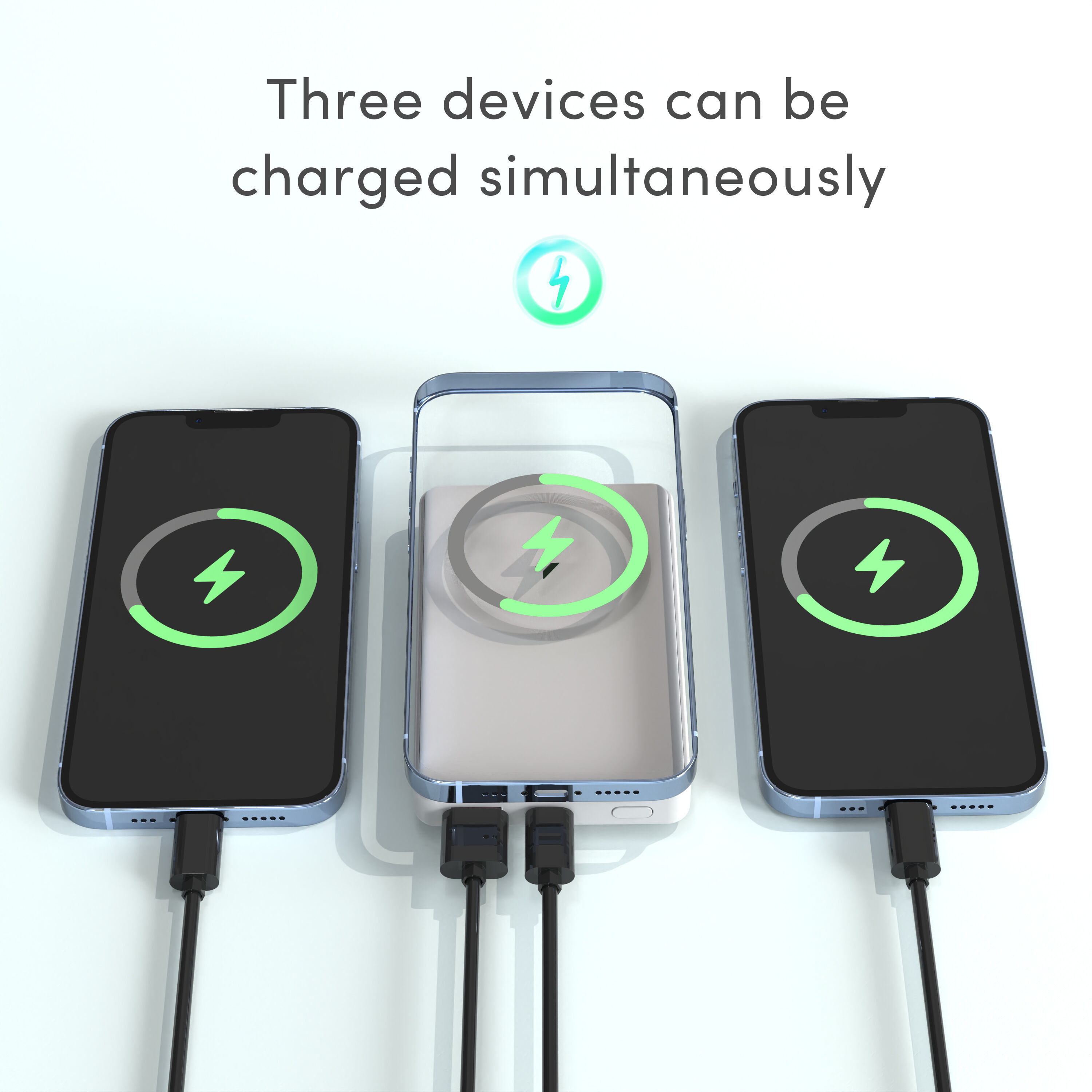 Newest 10000mah Mag-safe Battery Pack, Fast Charging Magnatic Wireless ...