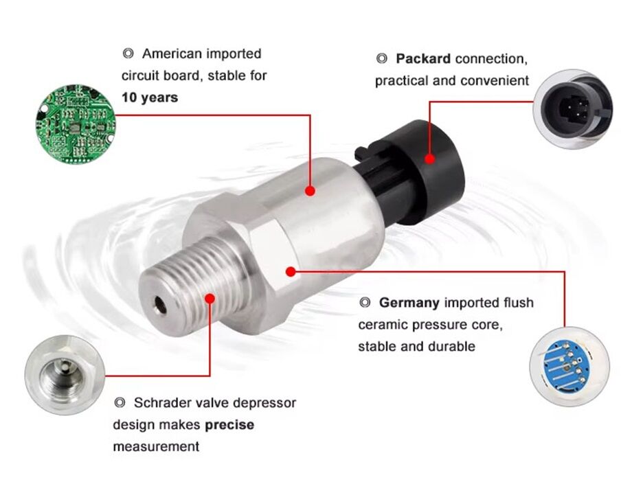 Strongfirst Low Cost Liquid Air Oil Pressure Transmitter Pressure ...