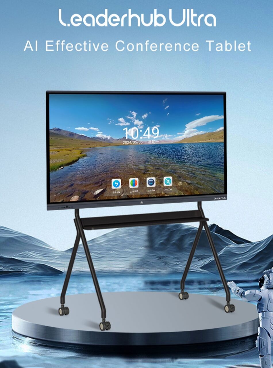 Bulk Buy China Wholesale Leaderhub Factory 65 Inch 4k Touch Screen Interactive Flat Panel Smart ...