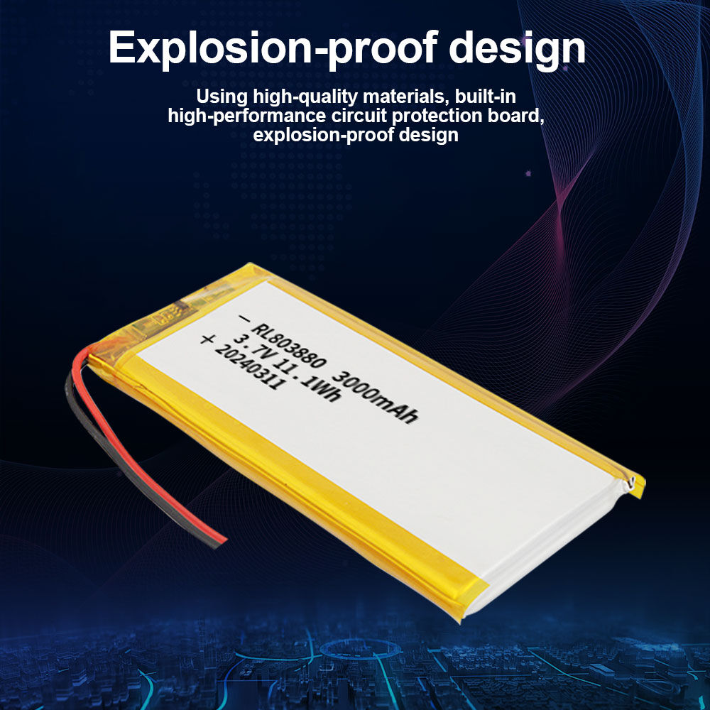 Bulk Buy China Wholesale Factory Price 803880 Pouch Type Battery ...