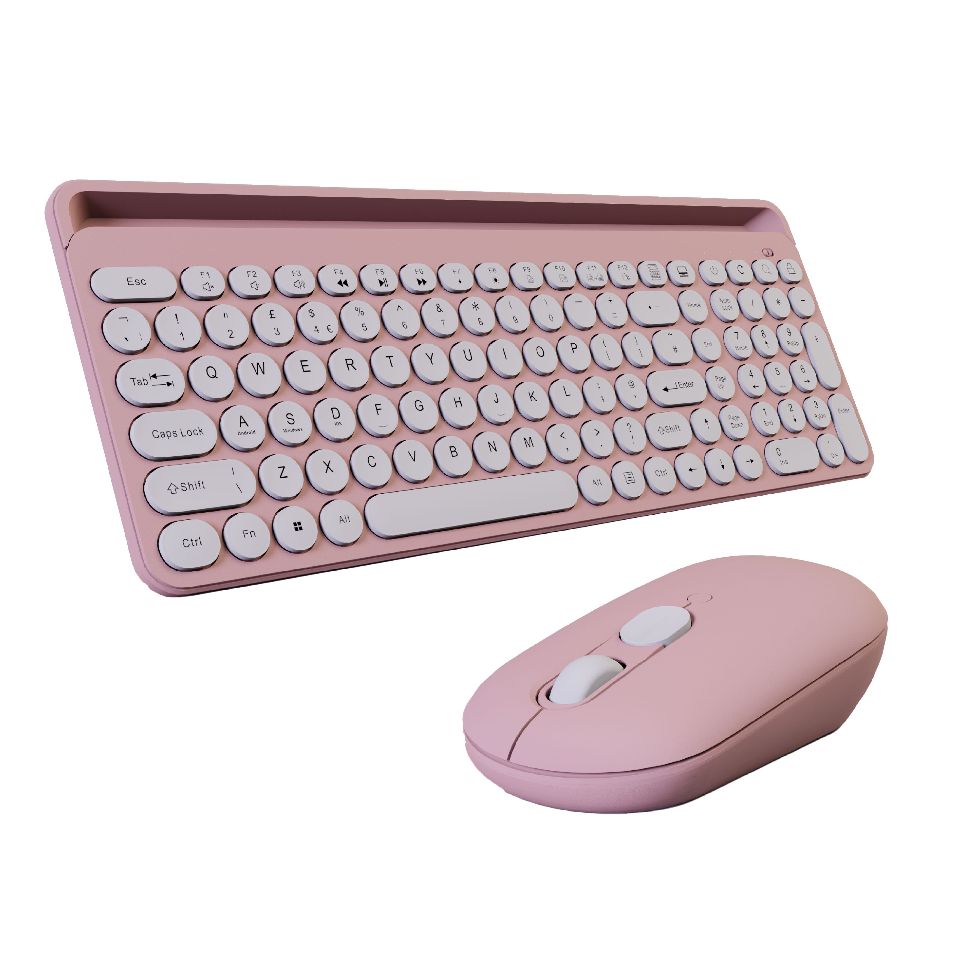Manufacturers Supply Ultra-thin Wireless Bluetooth 2.4 White Keyboard ...