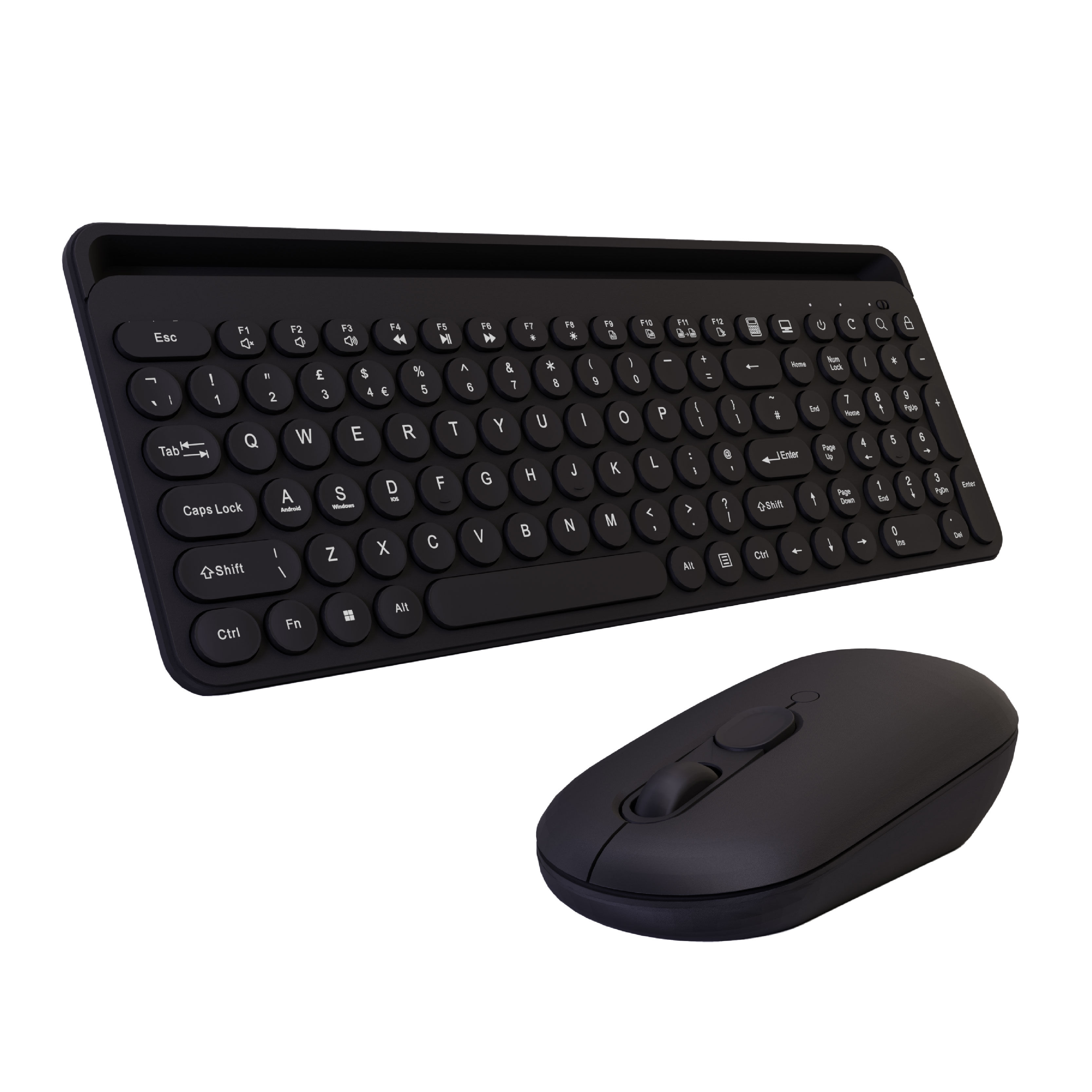 Manufacturers Supply Ultra-thin Wireless Bluetooth 2.4 White Keyboard ...