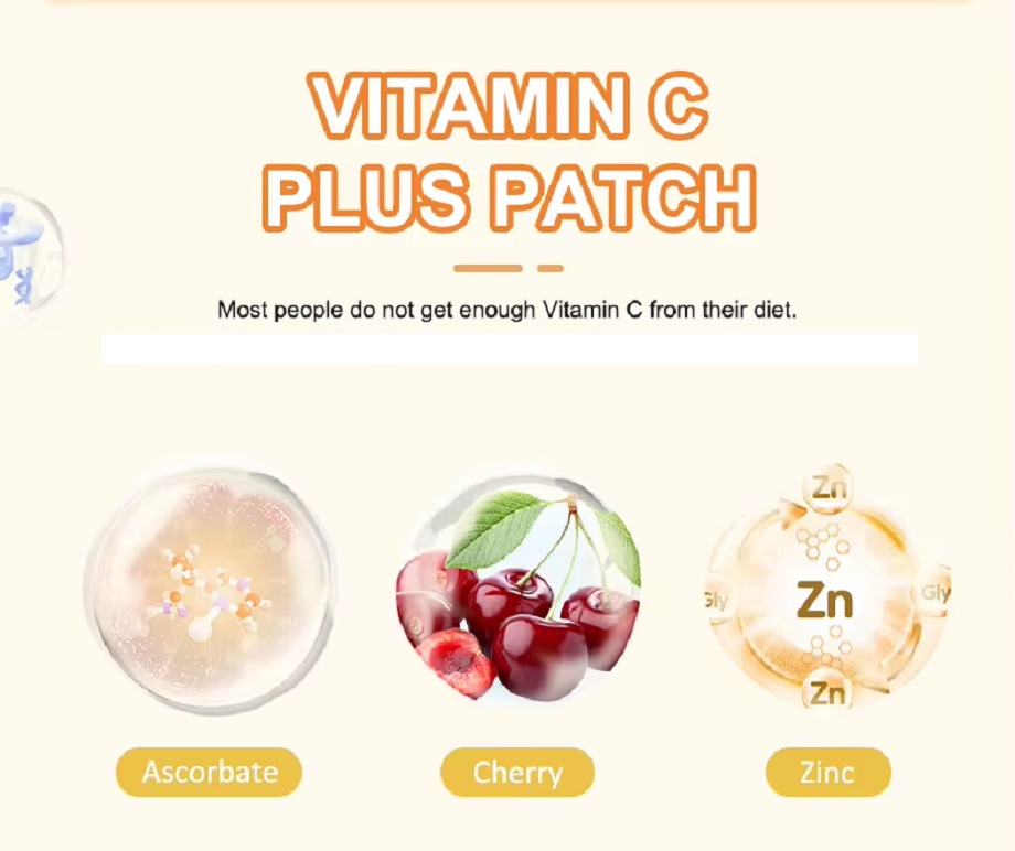 Wholesale Hot Selling Multiple Materials Vitamin C Plus Patch For Vitamin Supply, Dermal Patch ...