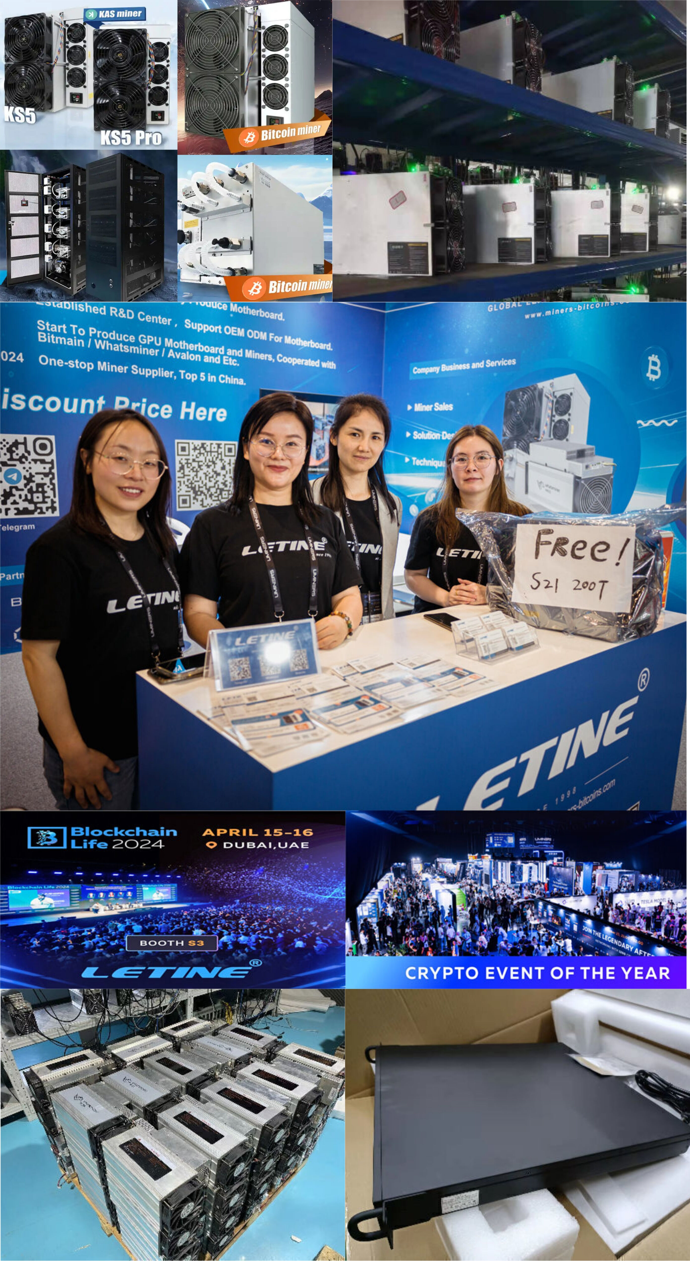 Antminer Al1 Pro 16.6t From Bitmain Mining Blake3 Algorithm With A Maximum Hashrate Of 16.6th/s ...