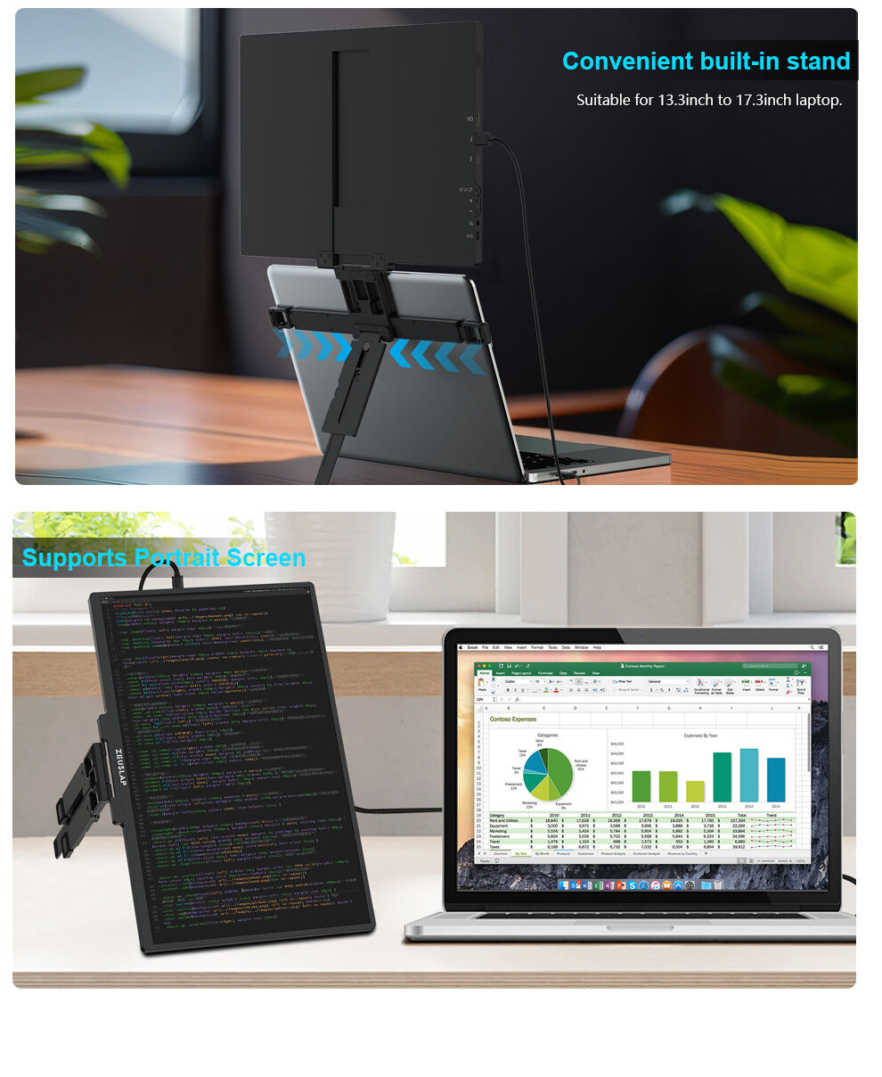 Oem/odm 16inch 115%srgb High Color Gamut 2560*1600 Qhd Float Stacked ...