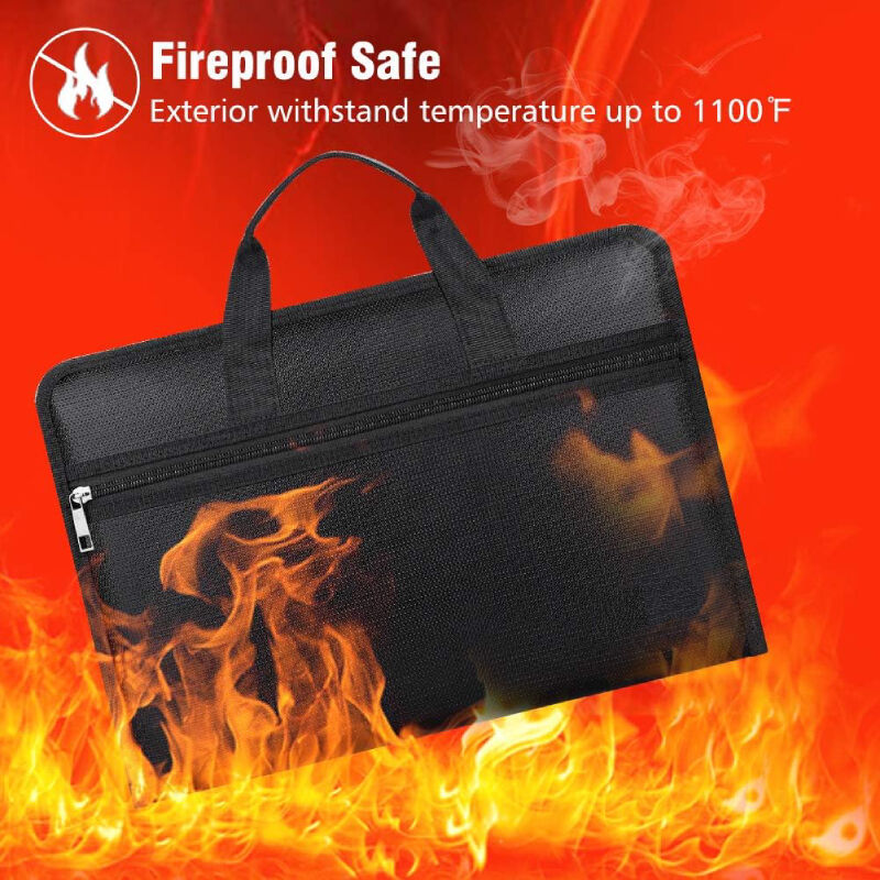 Fireproof Fiberglass Document Holder Water-resistant Expanding File ...
