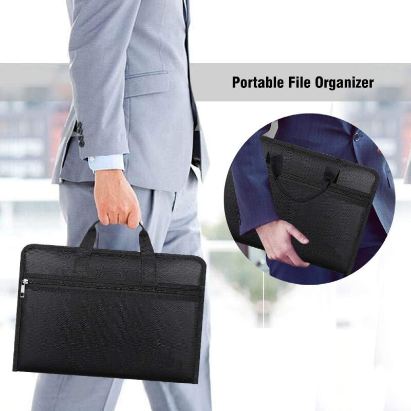 Fireproof Fiberglass Document Holder Water-resistant Expanding File ...