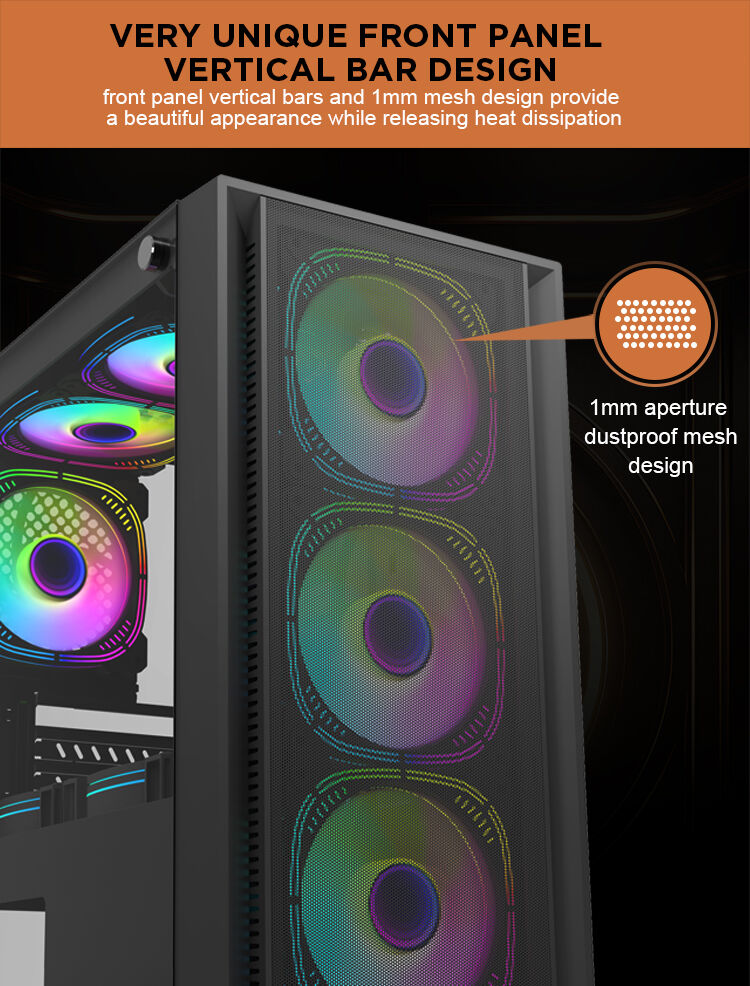 Buy China Wholesale Oem/odm Desktop Gaming Pc Front Panel Tempered ...