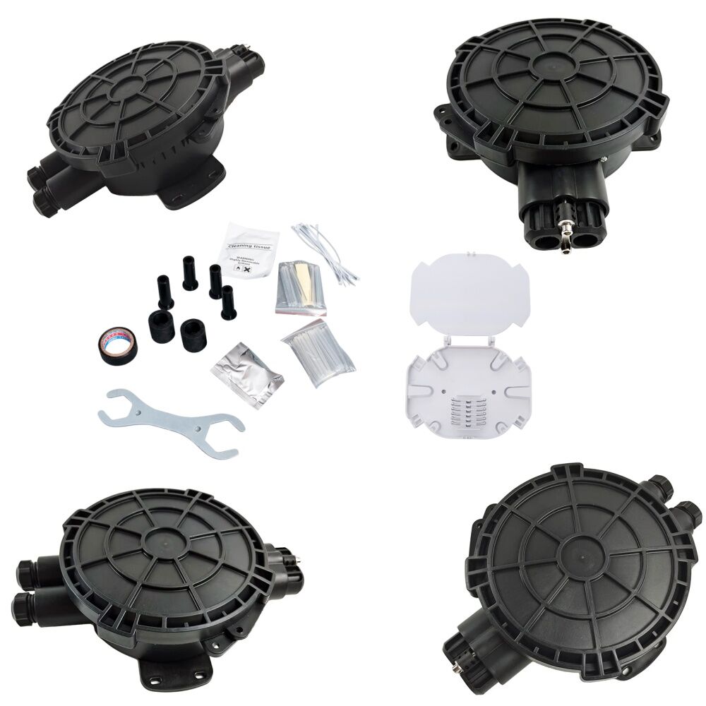 48 Cores Waterproof Ip68 Fiber Optic Cable Splice Closure Box12 24 48 ...