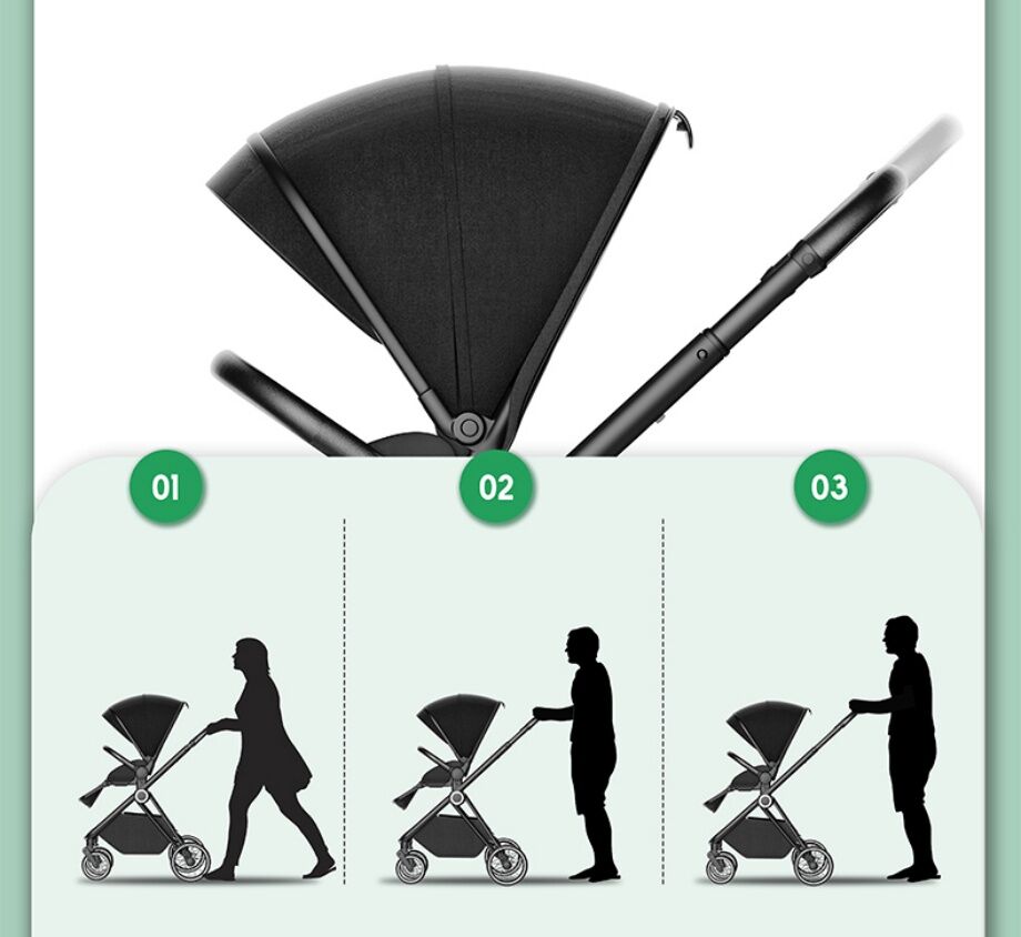 China Wholesale Baby Pram Easy Carry Baby Pushchair Baby Stroller 3 In ...
