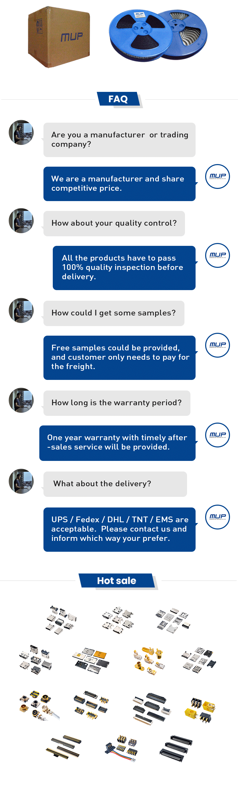 Mup Female 24pin Stack Type On-board Dual-row Smt Usb C Connectors ...