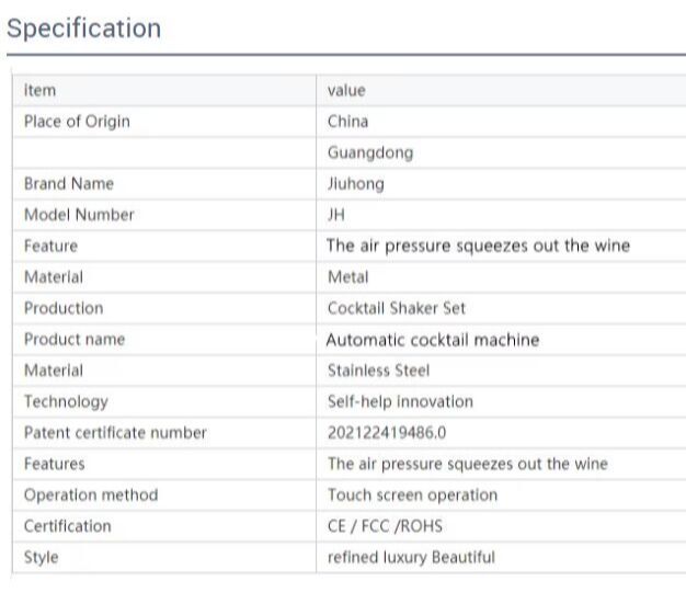 Bulk Buy China Wholesale Family Hotel Bar Robot Bartender Smart ...