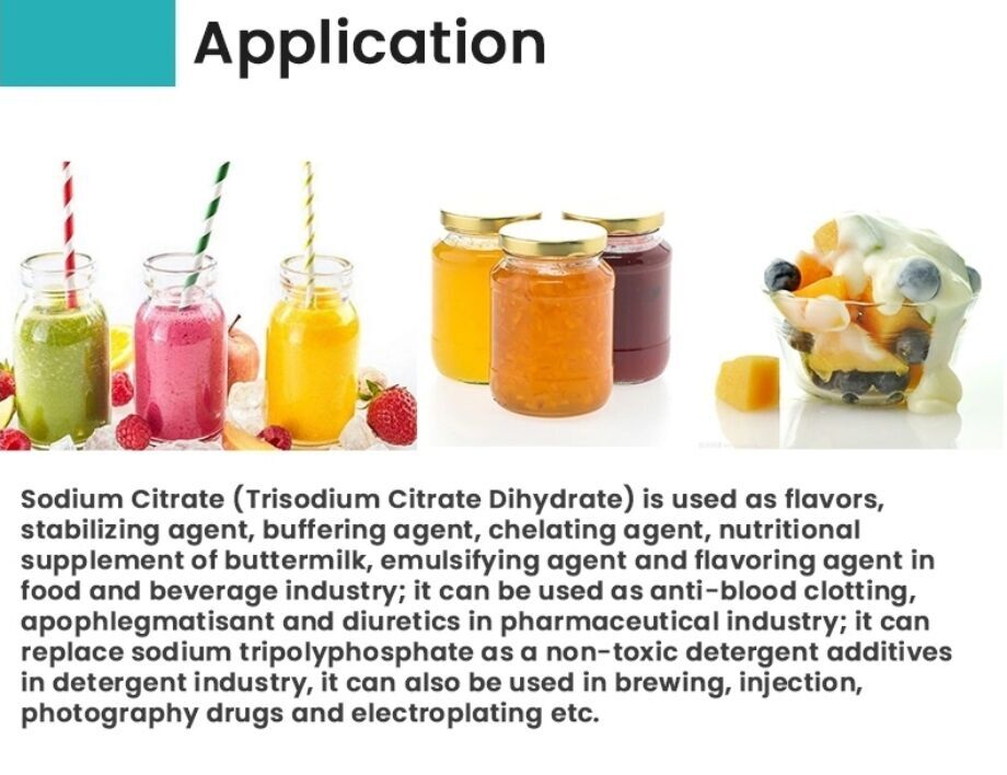 Hazard-free Shipping-sodium Citrate Safe For Global Transport - Buy ...