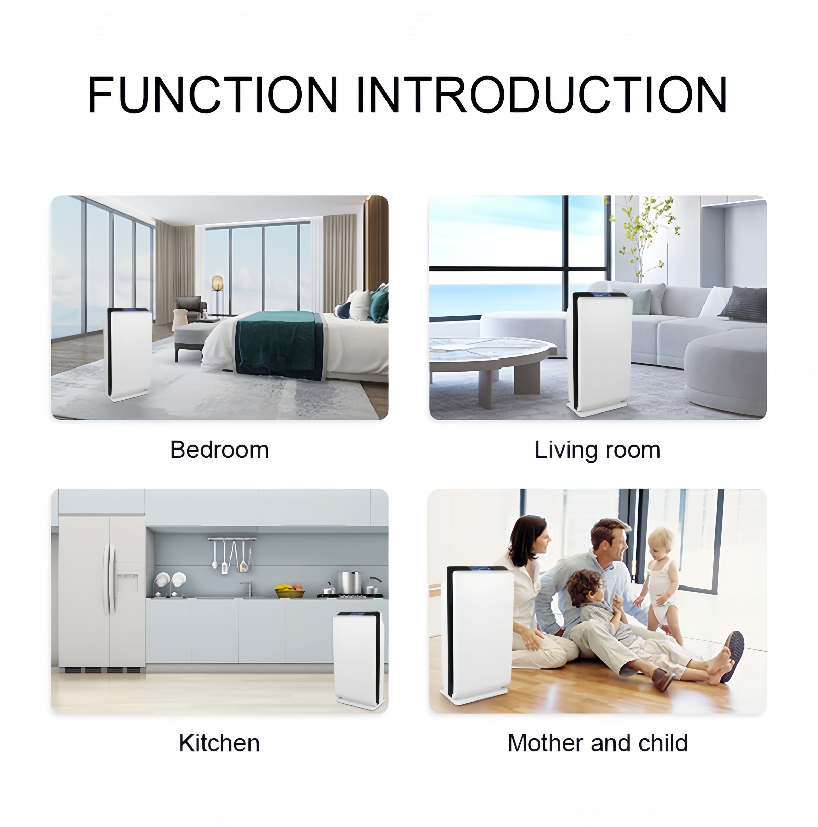 Commercial Air Purifier China Factory Hepa Filter Super Large Air ...