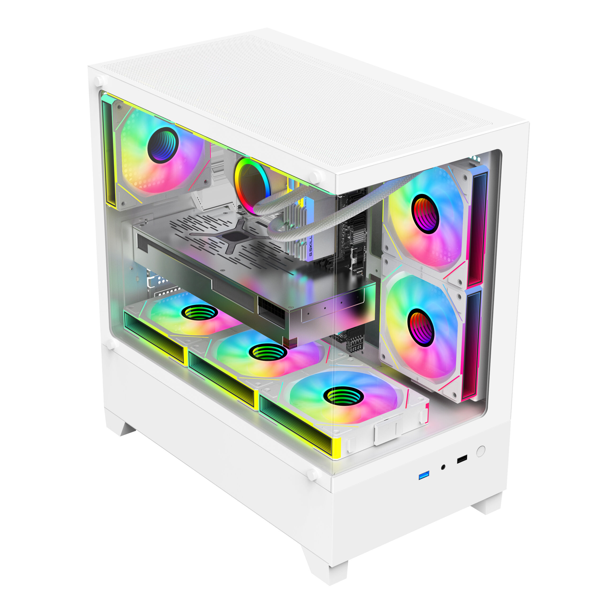 Bulk Buy China Wholesale New Arrivals Full View Tempered Glass Gaming ...