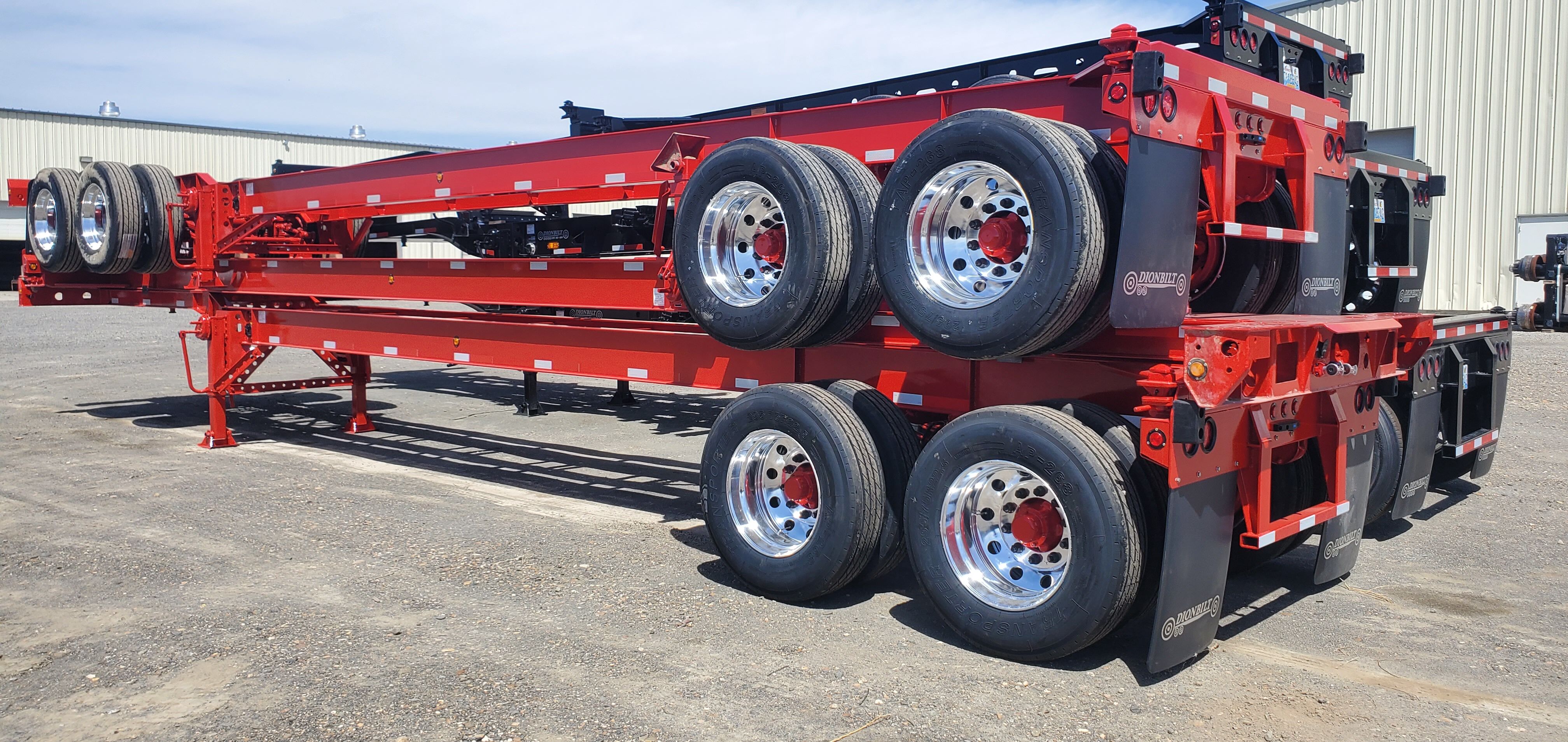 40ft Container Chassis Trailer | 40ft Chassis Trailer | Chassis Semi ...