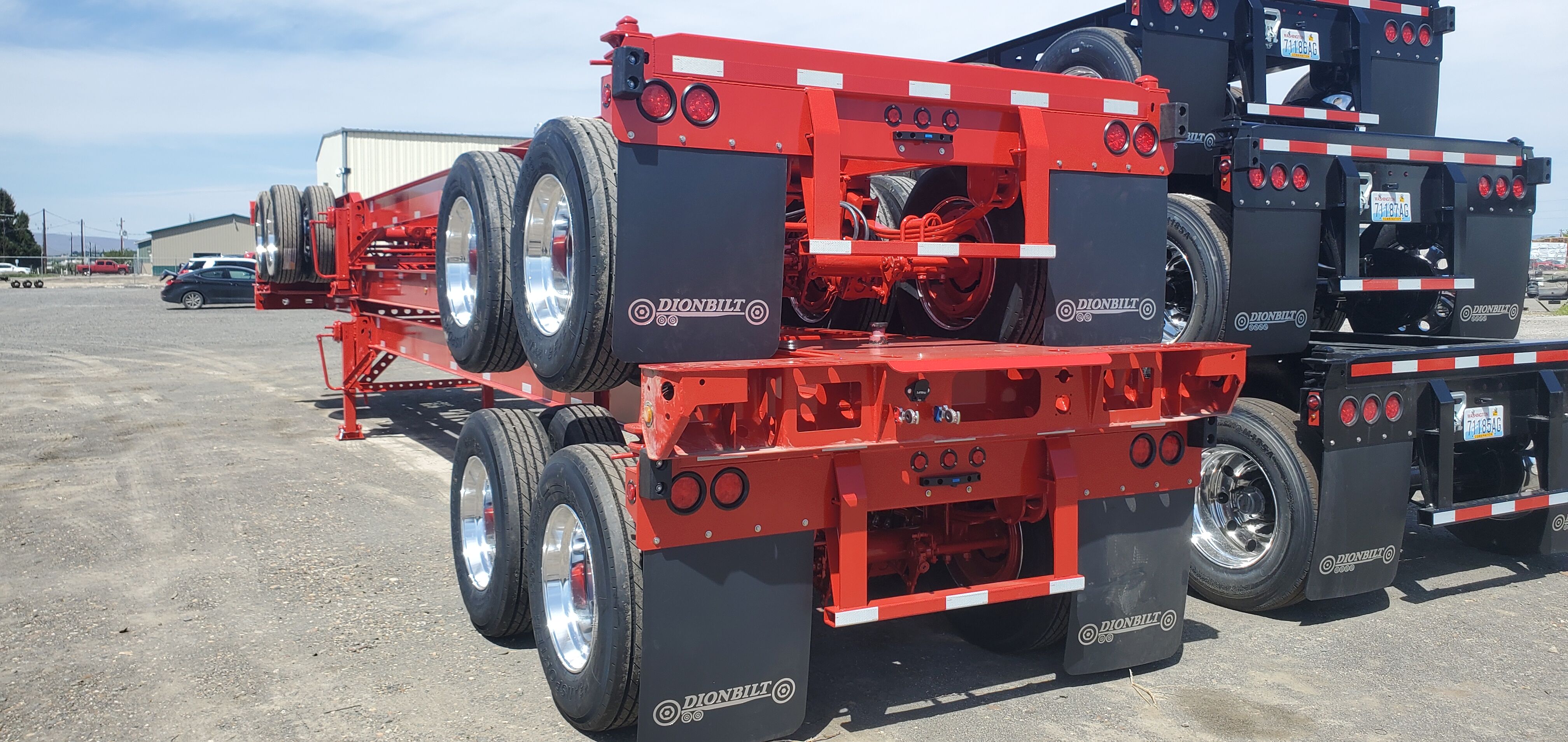 40ft Container Chassis Trailer | 40ft Chassis Trailer | Chassis Semi ...