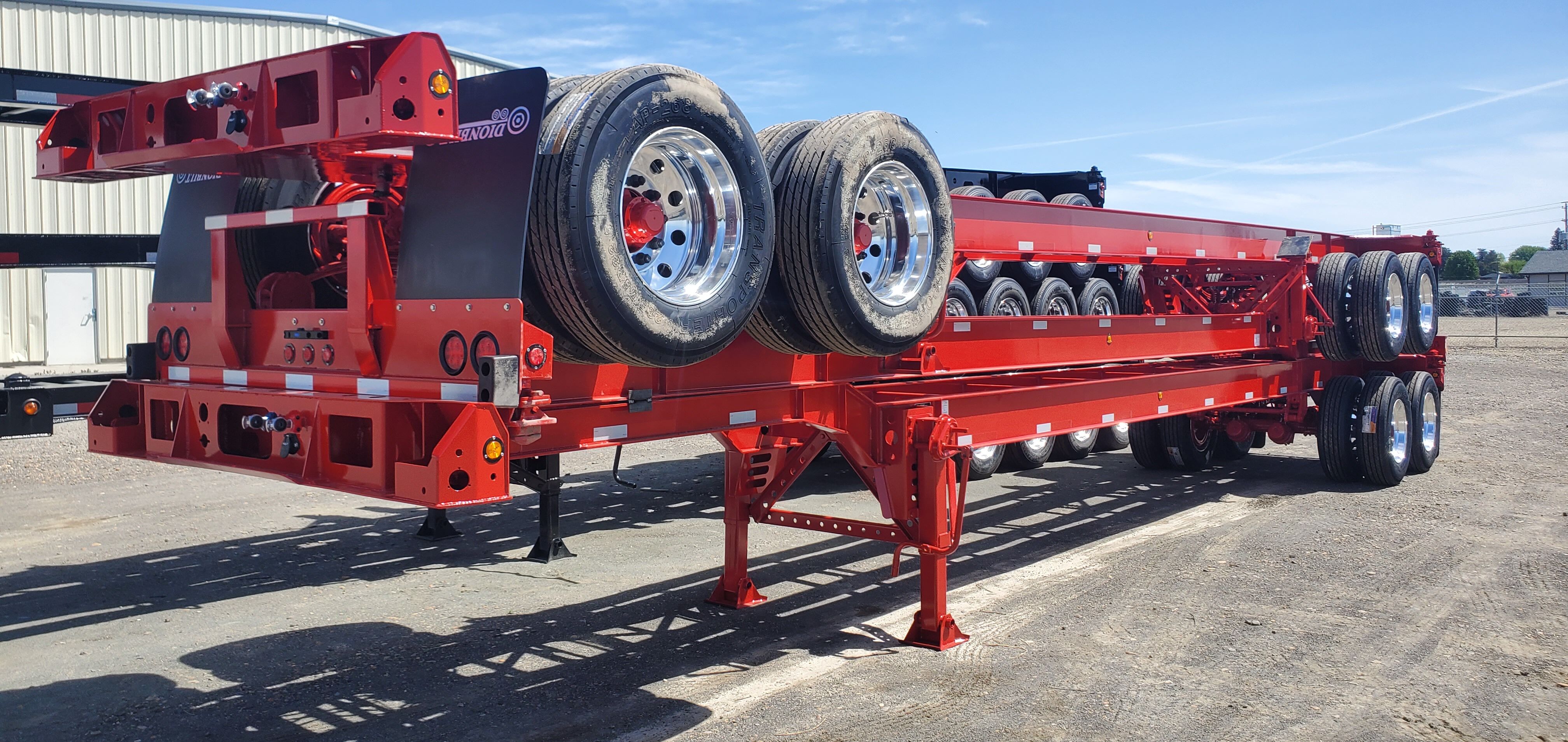40ft Container Chassis Trailer | 40ft Chassis Trailer | Chassis Semi ...