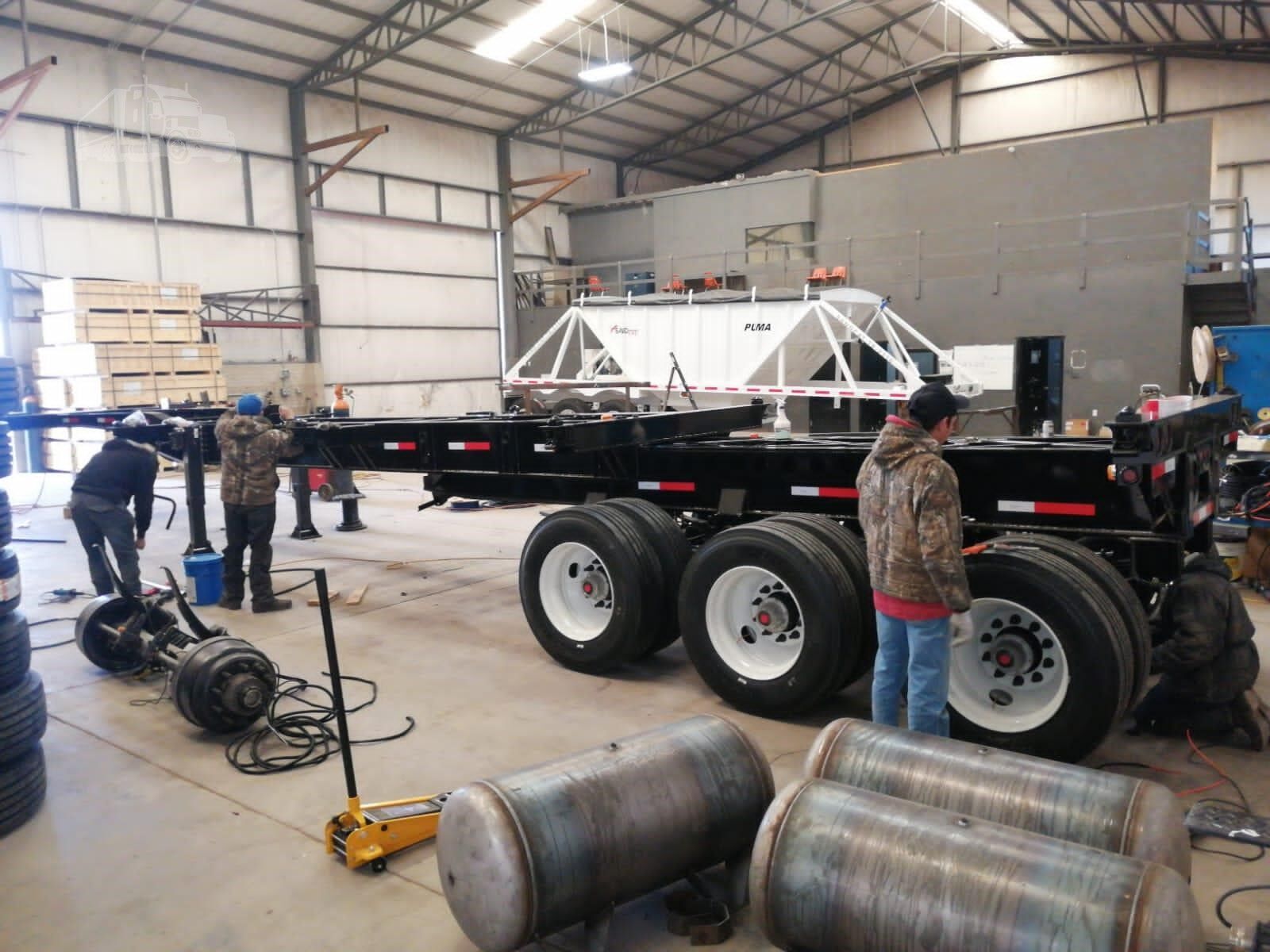 Container Trailer Chassis Semi Trailer For 20ft 40ft 45ft And 53ft ...