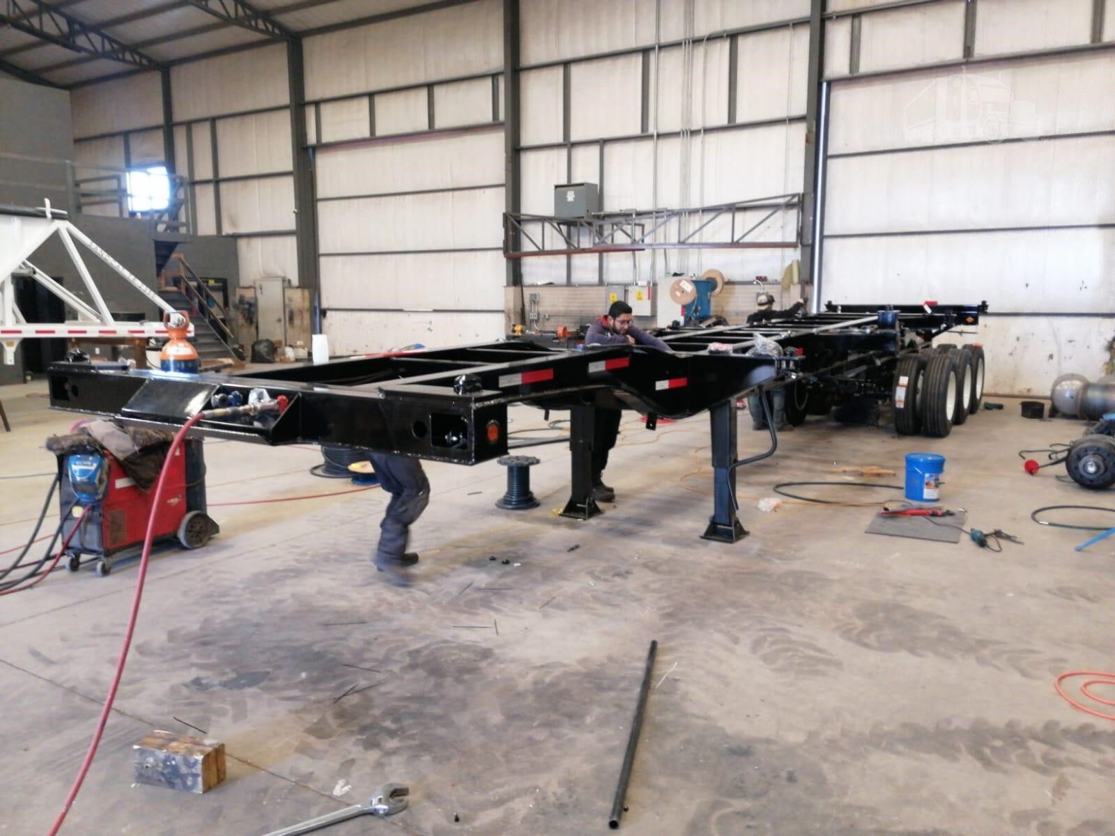 Container Trailer Chassis Semi Trailer For 20ft 40ft 45ft And 53ft ...