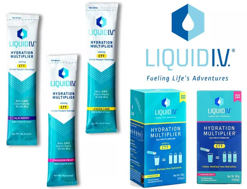 Liquid I.v. Hydration Multiplier - Watermelon Flavor - Electrolyte ...