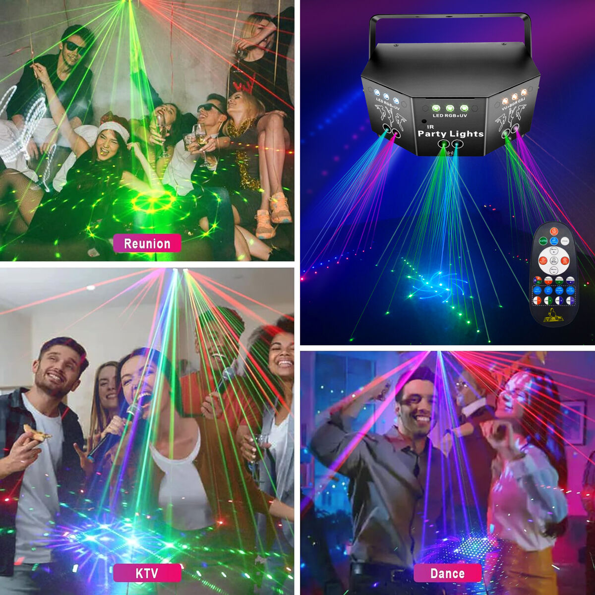 Bulk Buy China Wholesale 15 Eyes Rgb Dj Disco Party Light Strobe Stage ...