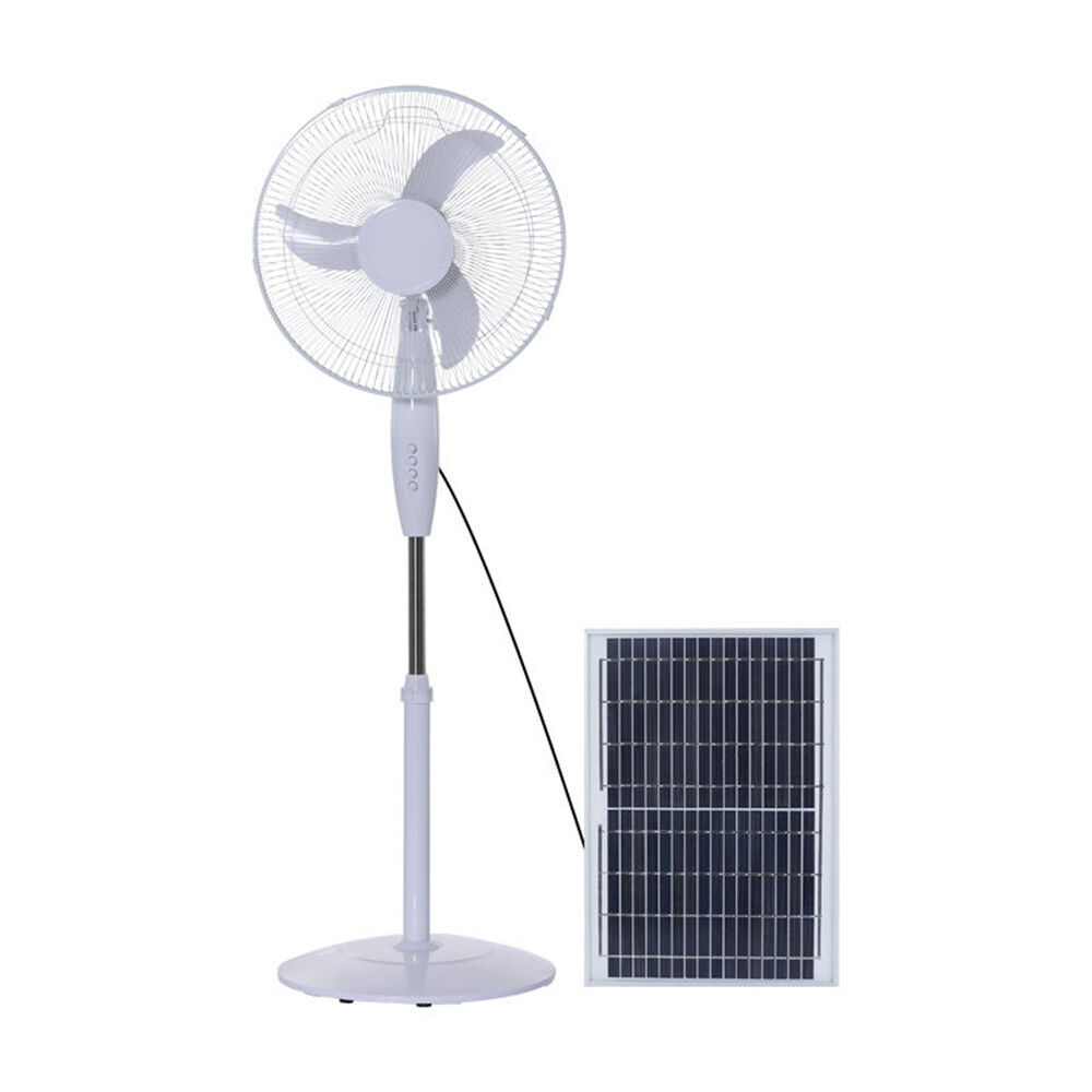18 Inch Solar Rechargeable Stand Fan Both Ac Charging Dc Solar Fan With ...
