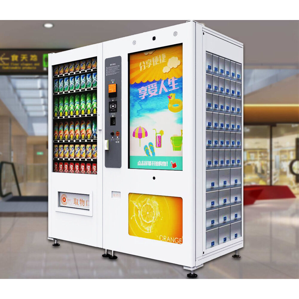 Foods And Drinks Combo Vending Machine Vending Machines/snack Vending ...