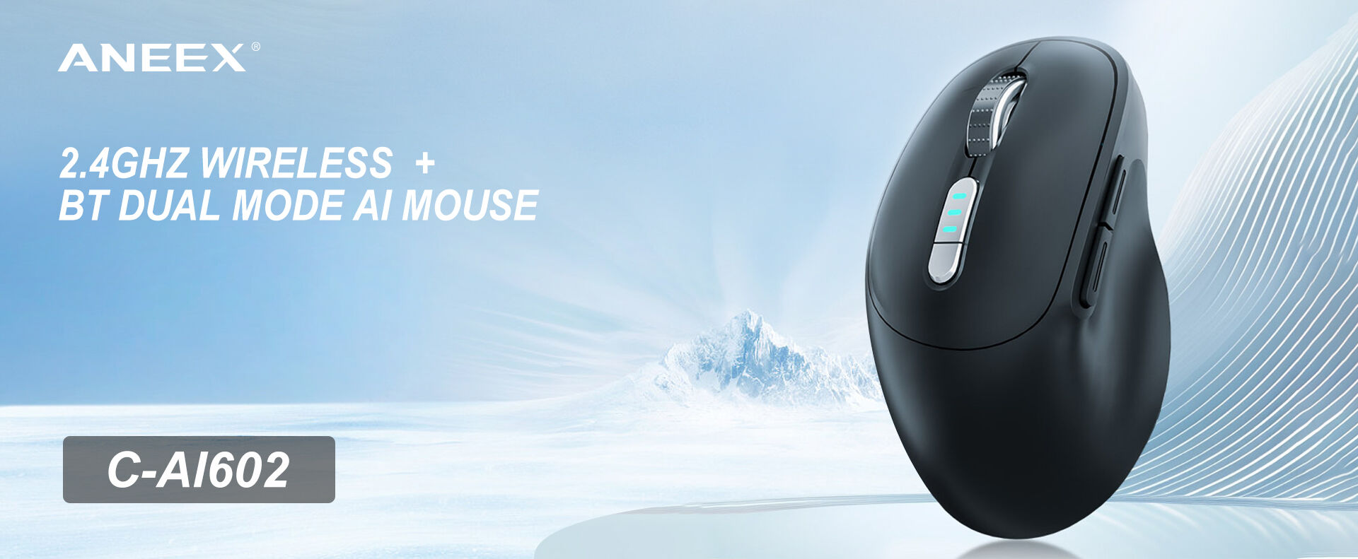 Ai Chatgpt Wireless Ergonomic Wireless Mouse For Office Workers And ...