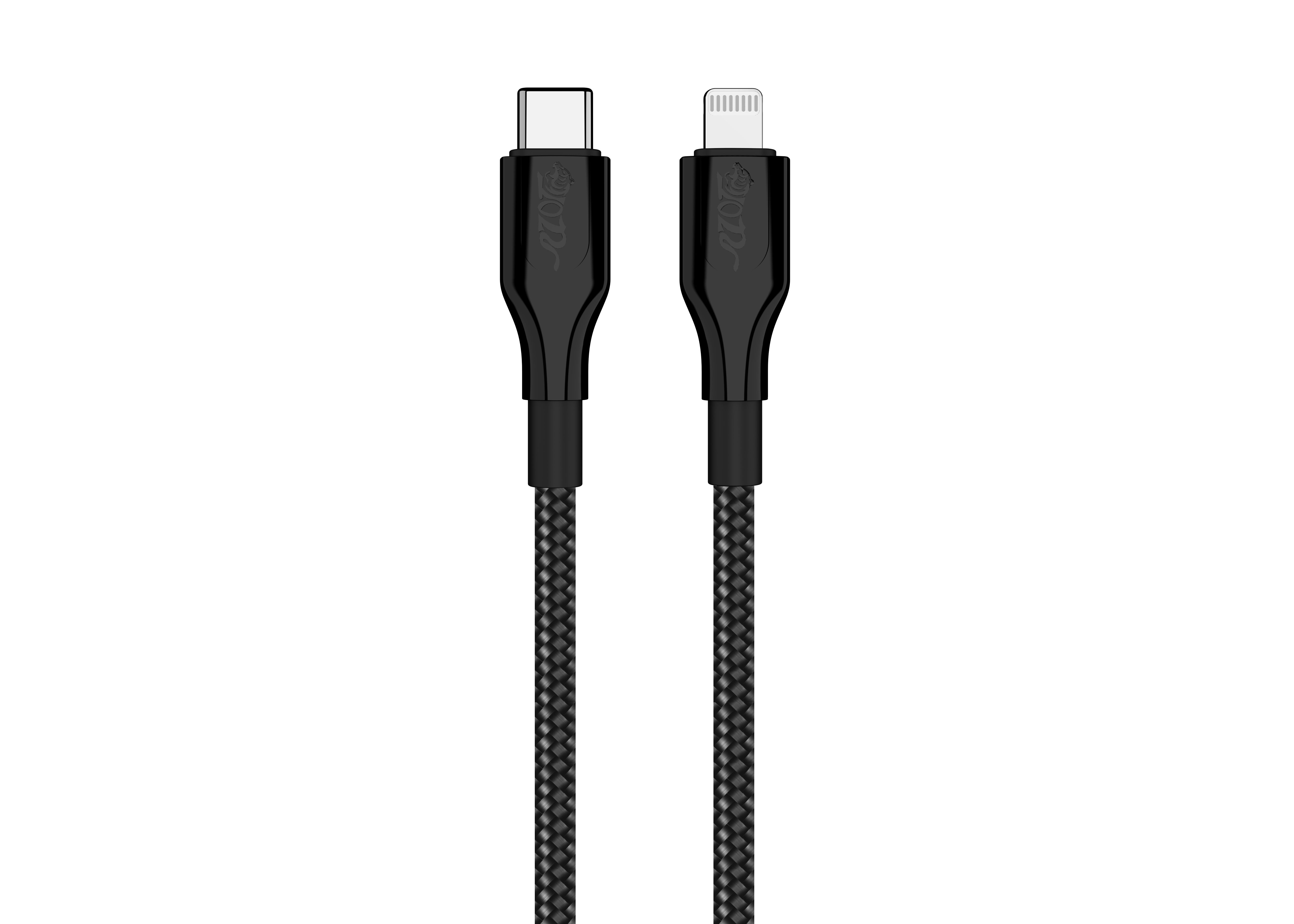 Luxury Zinc Alloy Nylon Braided Tiger Pattern Mfi Lightning To Type C Cable - Expore China ...