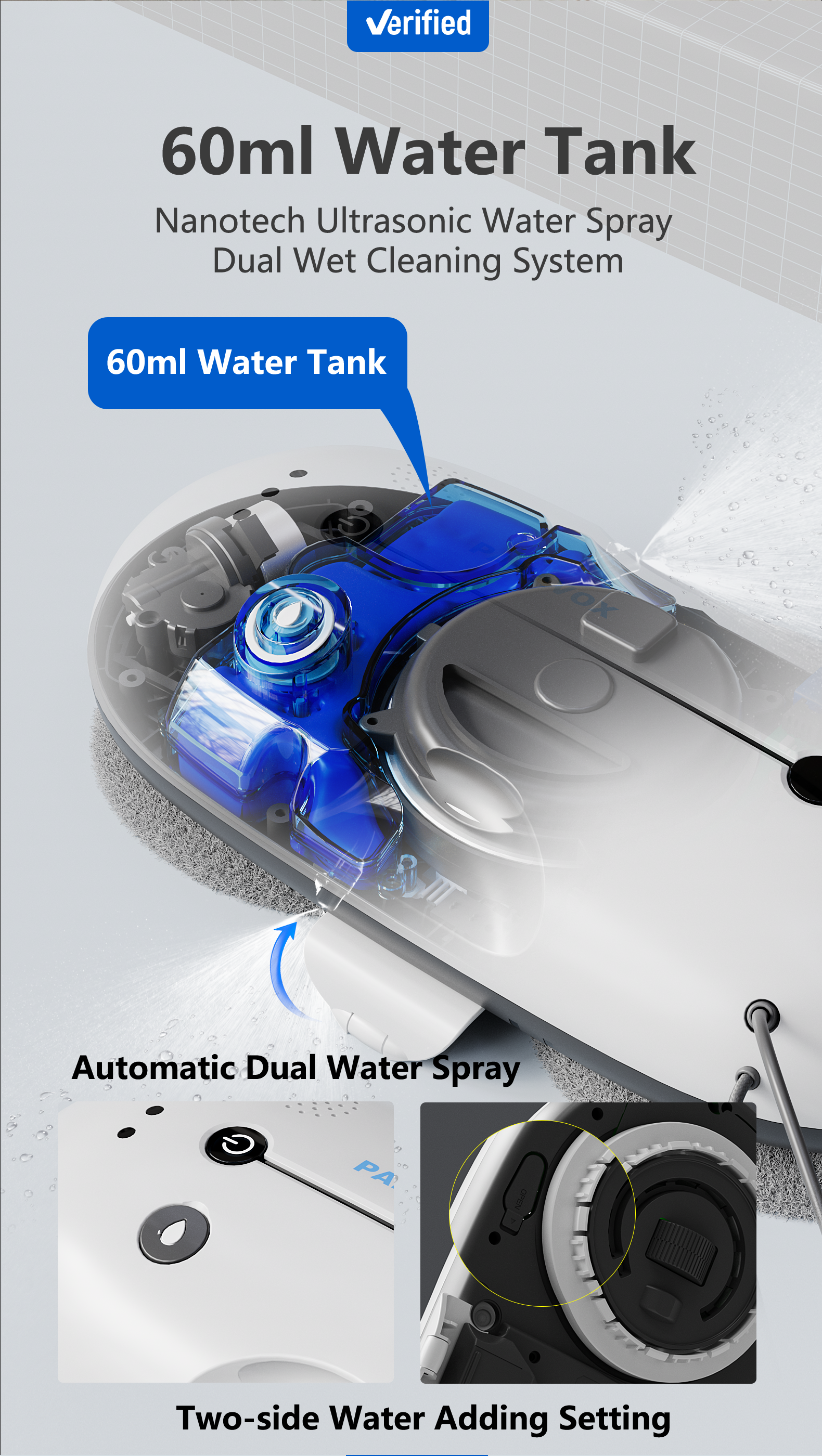 Panavox Speedy Series Window Cleaning Robot With Exclusive Edge ...