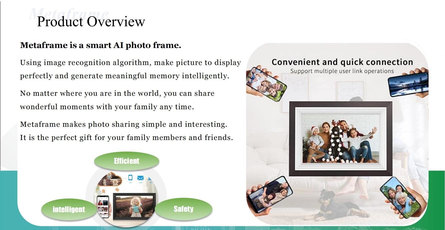 Non-wifi T Share Picture 10.1 Inch Digital Photo Frame Touch Screen Ram ...