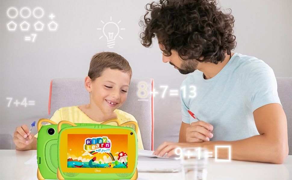 Tablet For Kids 7 Inch Wifi Tablet For Children's Tablet With Kid-proof ...
