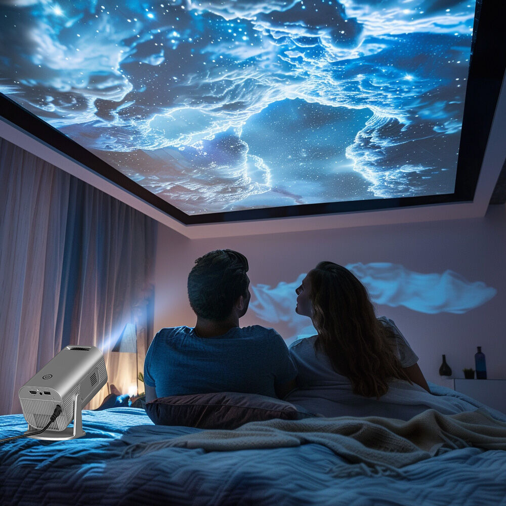 Hp330 Led Projector Home Cinema 1080p Android 11 Projector Wifi 200 ...