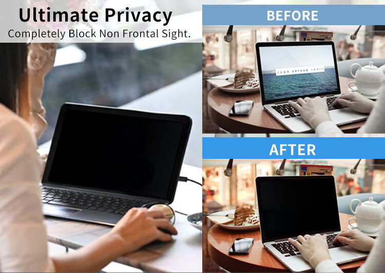22 Inch Computer Privacy Film Anti Uv Laptop Screen Protector Buckle ...