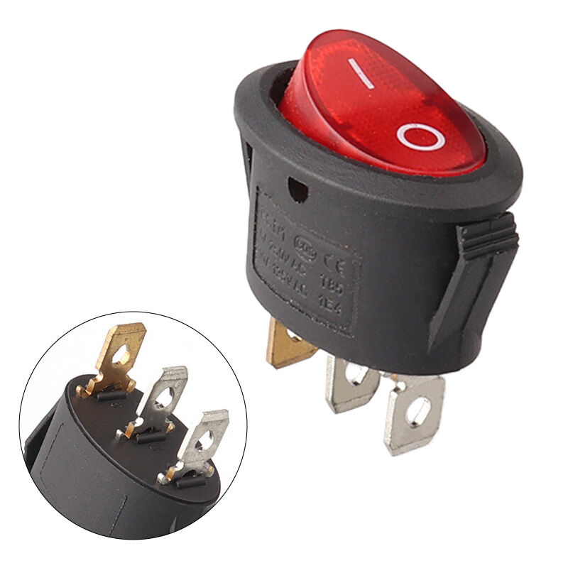 Wholesale 6a 250v A.c Kcd6 Illuminated/waterproof Rocker Switches For ...