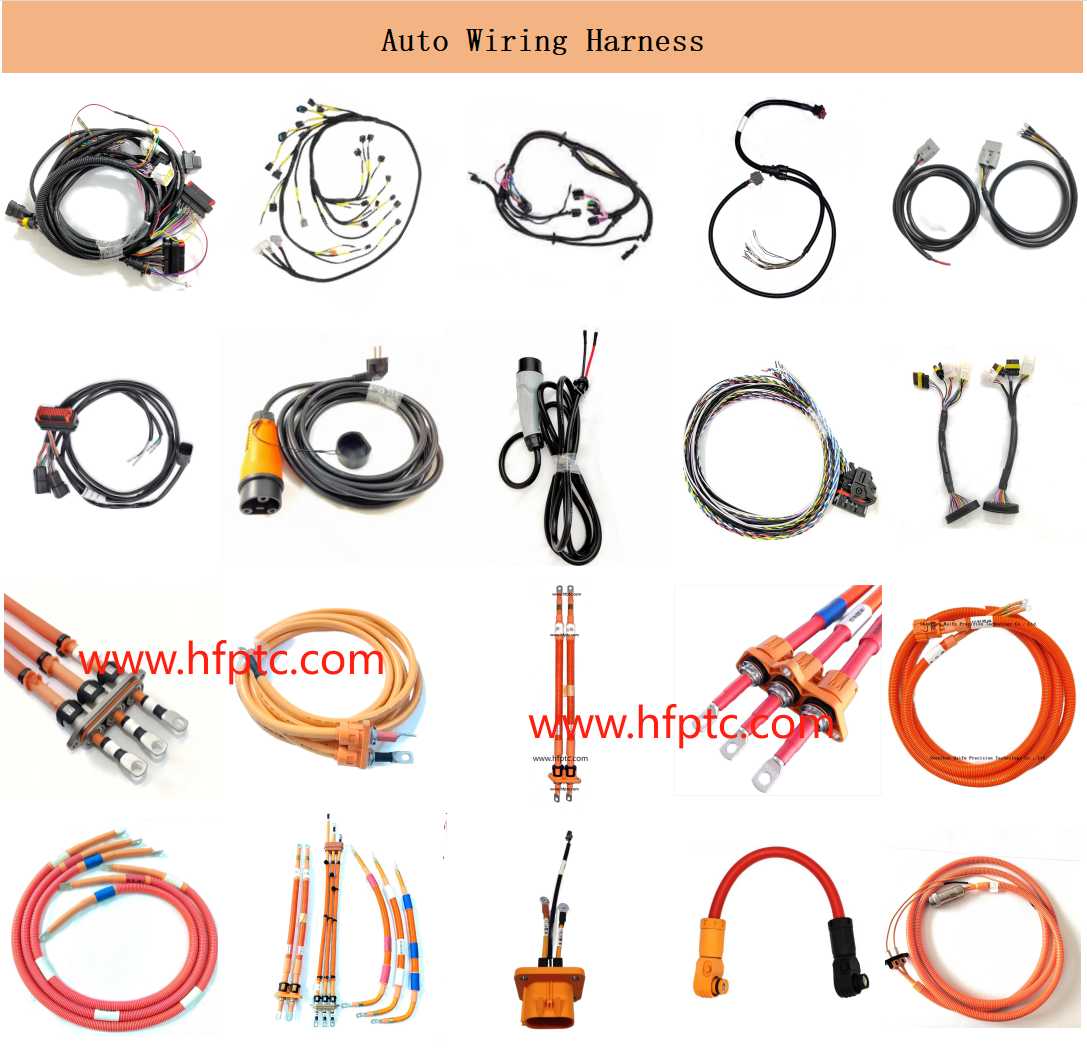 Customized 2pin 3p 4p Connector Twisted Pair Terminal Wire Winding ...