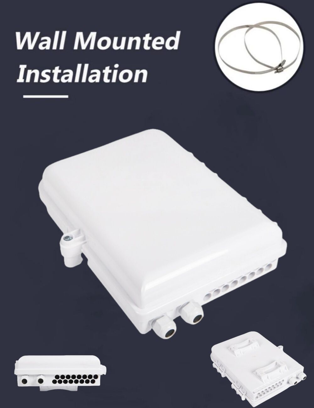 Wall/pole Mounted Odb 16 Cores Terminal Box Easy Maintenance And ...