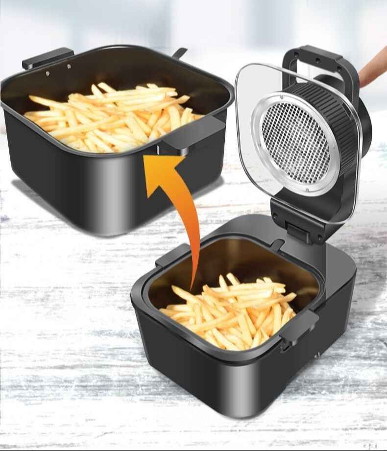 New Visual Air Fryer Home Intelligent Large Capacity 9l Automatic ...