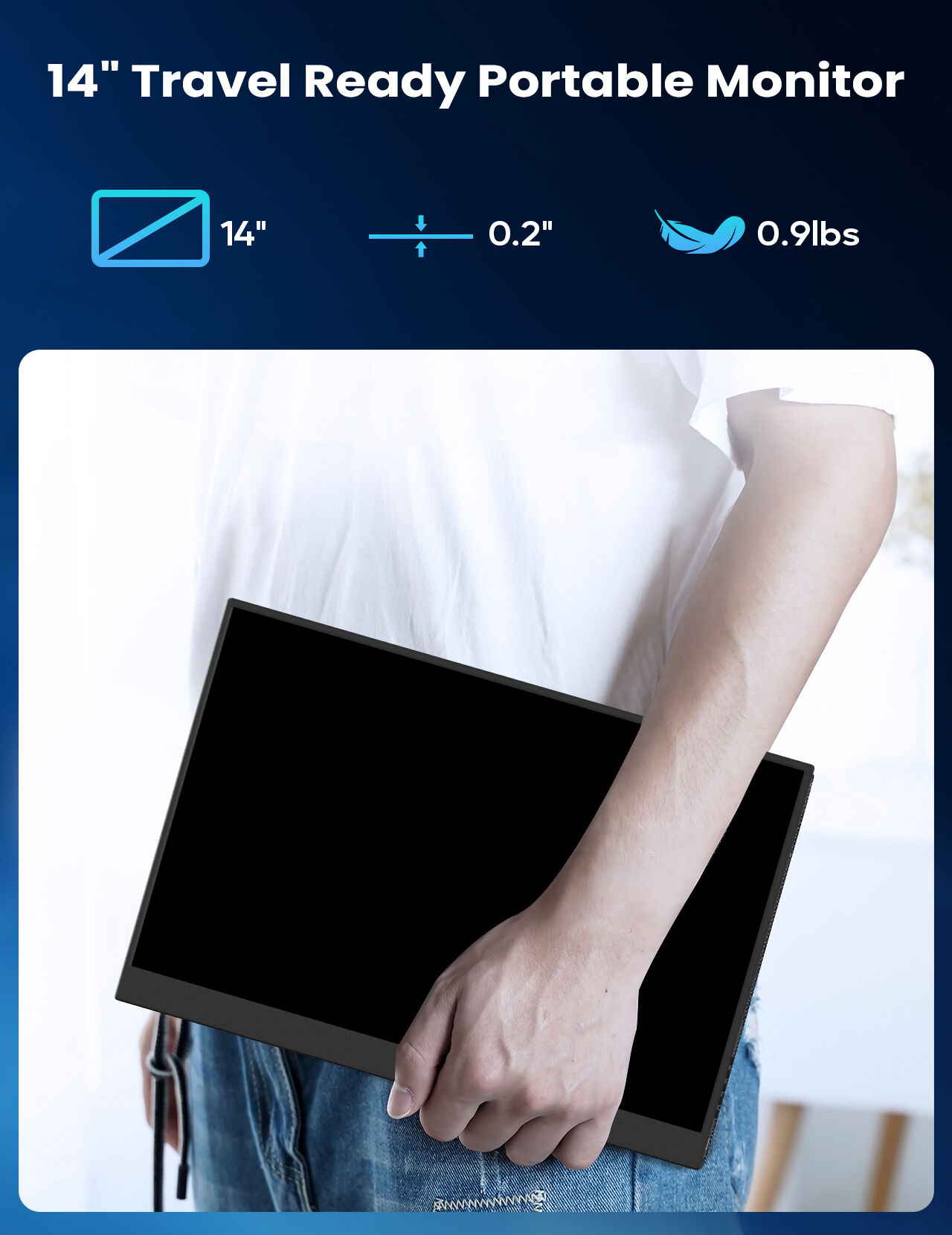 Buy China Wholesale Ips 14.1 Inch 60hz 1920*1200p/2560*1600p Display ...