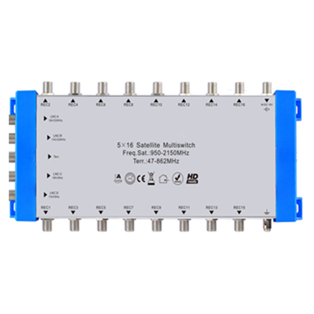 Top Selling High Isolation Digital Satellite Multiswitch 5 In Put 16 ...